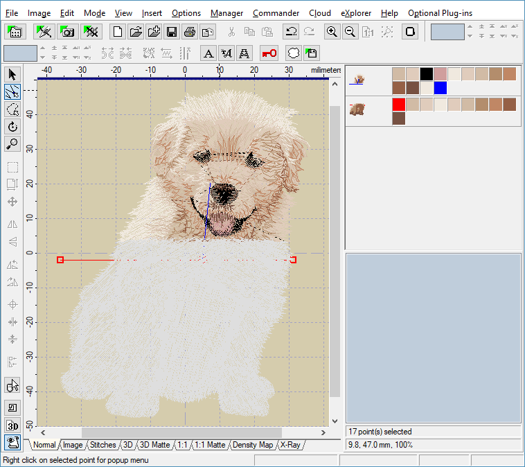 Inserting Aligning Stitches (Another Way)
