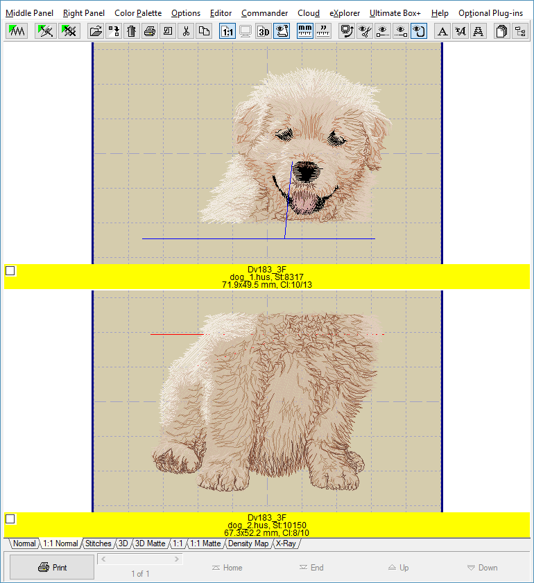 Inserting Aligning Stitches (Another Way)