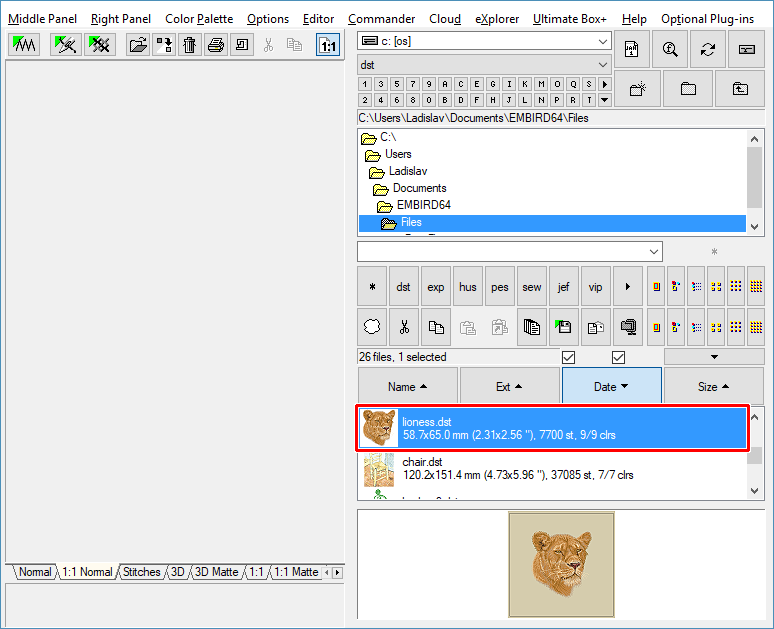 Embird embroidery basic digitizing software - casaloxa