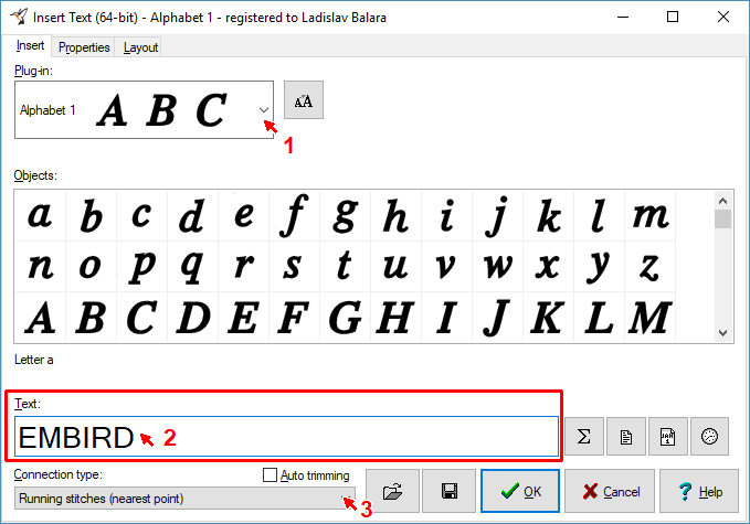 Lettering 1 (General)
