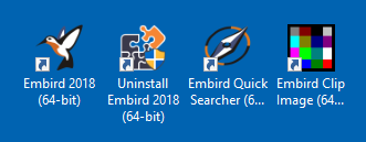 Installation of Embird in Windows 11, 10, 8 and 7