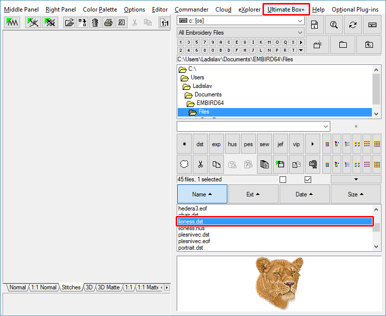 Ultimate Box - Writing Designs to Card