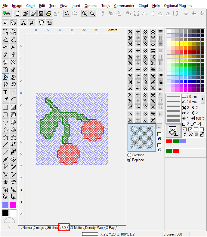 Cross Stitch - Creating Simple Design